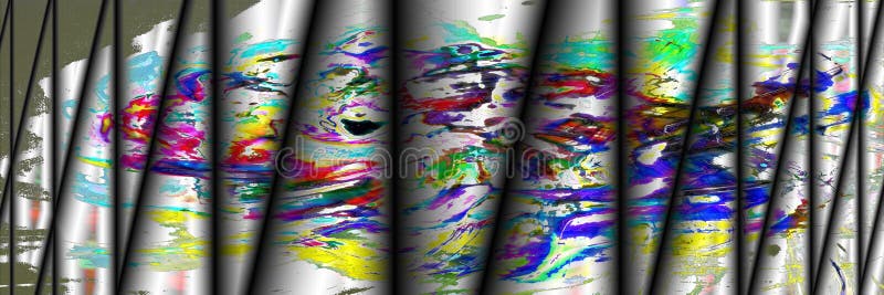 Digital Art, Abstract Three-dimensional Objects with Soft Lighting ...