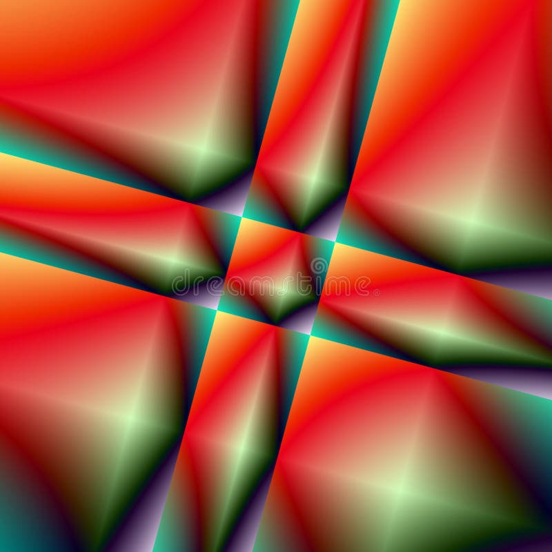 Digital Art, Abstract Three-dimensional Objects with Soft Lighting ...