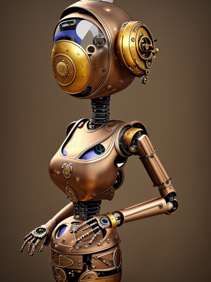 Robot stock photo. Image of digital, screenshot, machine - 270501300