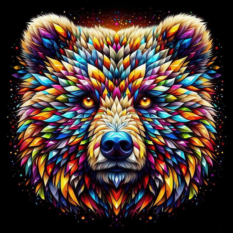Digital Art Bear Stock Illustrations – 14,576 Digital Art Bear Stock ...