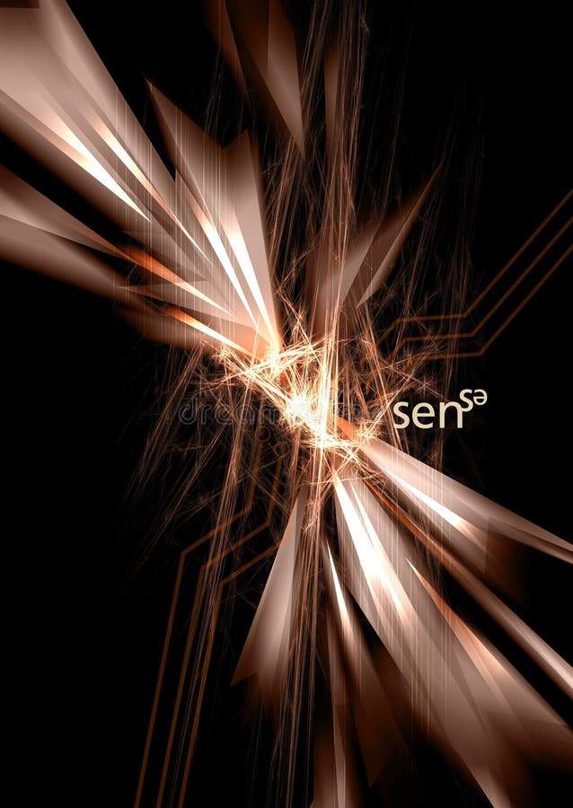 Digital Art. Conceptual Image Stock Illustration - Illustration of ...