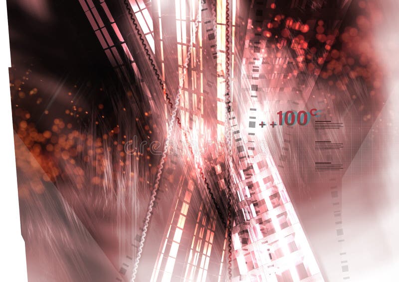 Digital Art. Conceptual Image Stock Illustration - Illustration of ...