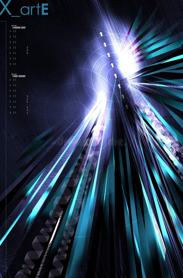 Digital Art. Conceptual Image Stock Illustration - Illustration of ...