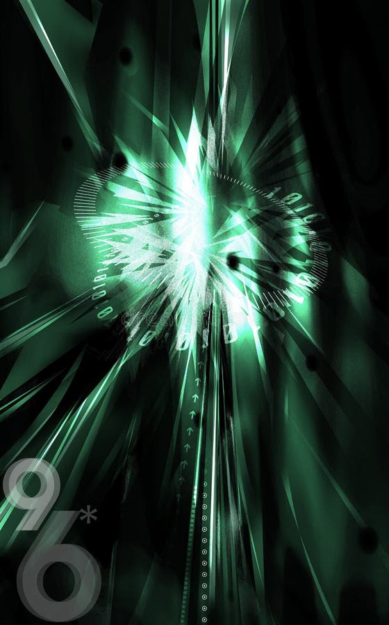 Digital Art. Conceptual Image Stock Illustration - Illustration of ...