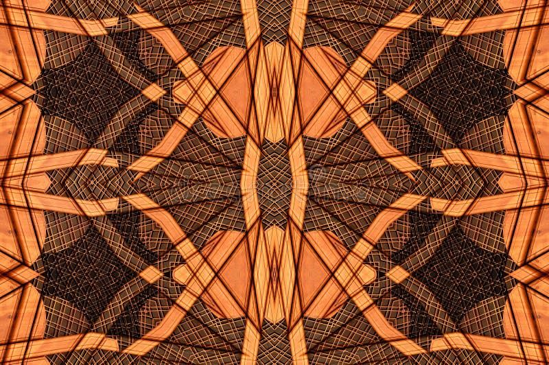 Filigree Wooden Fantasy Structure Stock Illustration - Illustration of ...