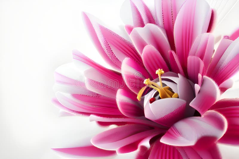 Digital Art Flower Background Wallpaper Stock Illustration ...