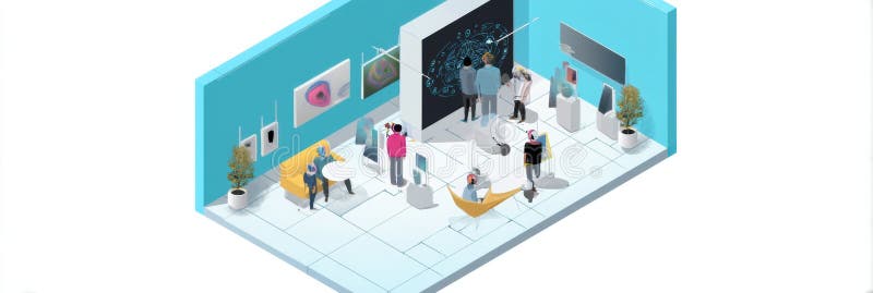 Digital Art Gallery Showcases Immersive Virtual Experience with ...