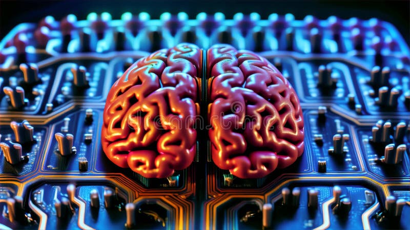 Conceptual Brain Circuitry stock video. Video of board - 312253891