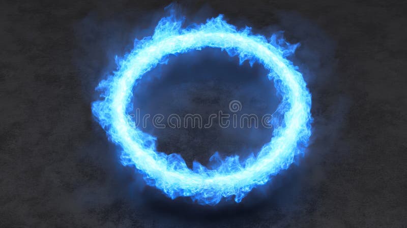 The Digital Art Masterpiece Known As Fiery Ring of Contrasting Elements ...