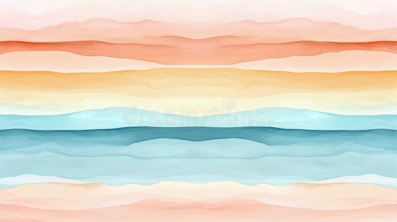 A Digital Art Piece Featuring a Gradient of Pastel Colors, with a Focus ...
