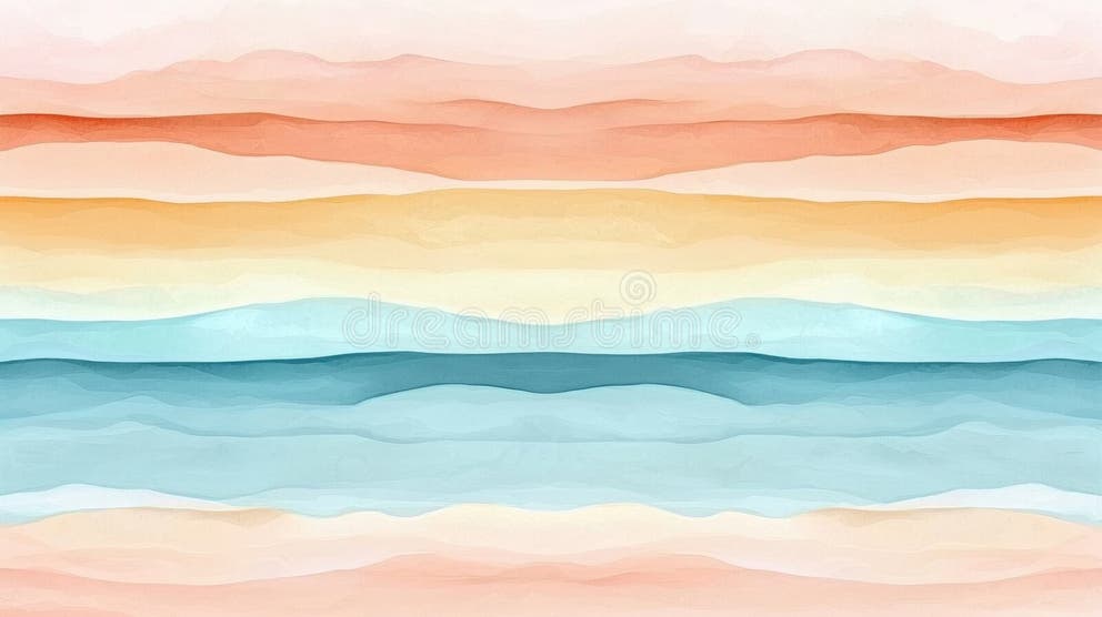 A Digital Art Piece Featuring a Gradient of Pastel Colors, with a Focus ...
