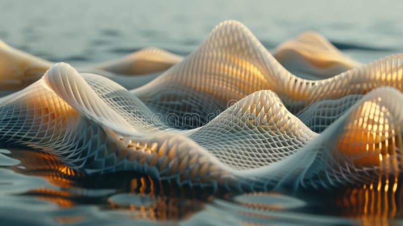 Digital Art Pieces Generated By Algorithms Creating Abstract And Complex Patterns Fluids