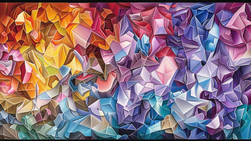 Digital Art Pieces Generated By Algorithms Creating Abstract And Complex Patterns Fluids