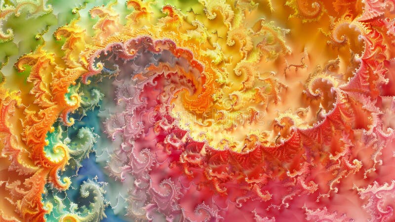 Digital Art Pieces Generated by Algorithms Creating Abstract and Complex Patterns, Fluids ...