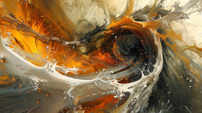 Digital Art Pieces Generated By Algorithms Creating Abstract And Complex Patterns Fluids