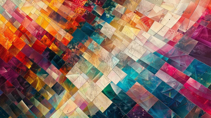 Digital Art Pieces Generated by Algorithms Creating Abstract and ...