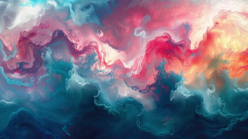 Digital Art Pieces Generated by Algorithms Creating Abstract and ...