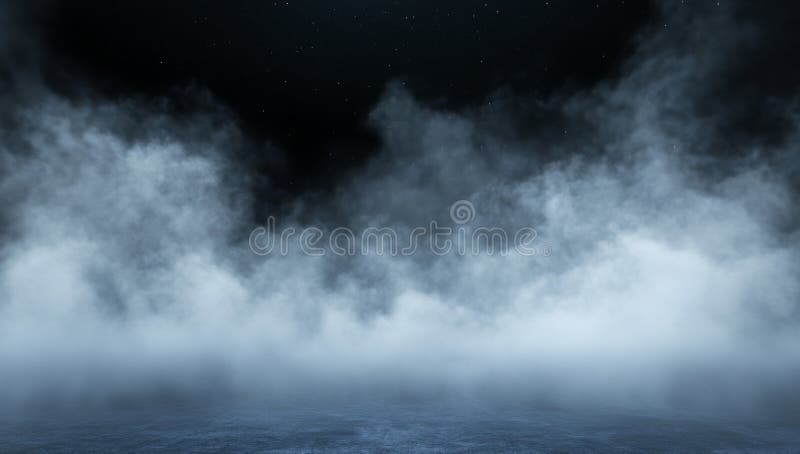 A Digital Art Representation of the Starlit Sky Features Outer Space ...
