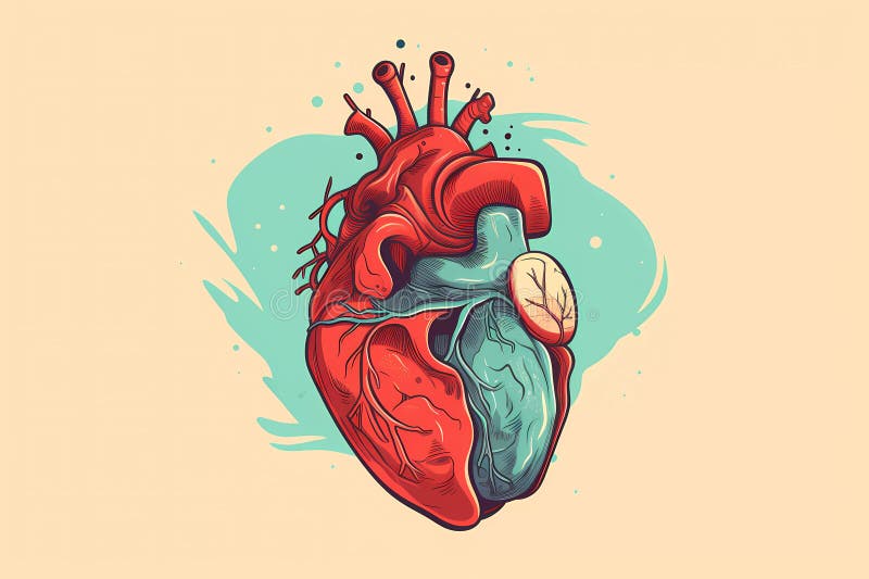 Digital Art Selected for the Heart AI Generation Stock Image - Image of ...