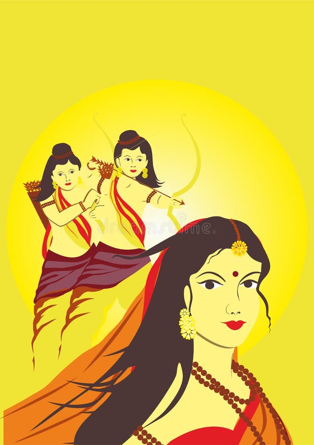 Sita Cartoon Stock Illustrations – 184 Sita Cartoon Stock Illustrations ...