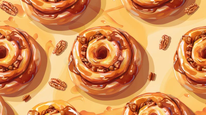 Sticky Buns Stock Illustrations – 500 Sticky Buns Stock Illustrations ...