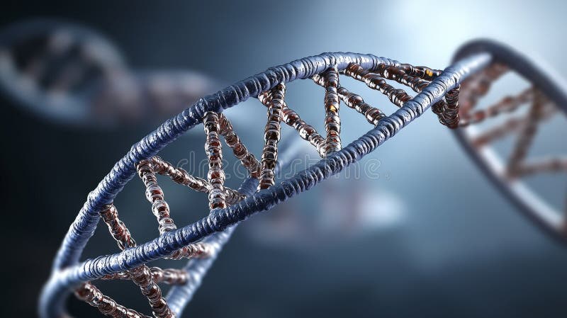 Digital Art Studio Exploring Genetic Structures and Dna Visualization ...