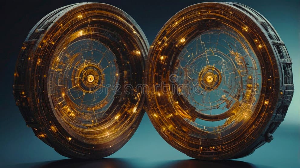 Digital Artifacts - AI Generated Digital Art Stock Photo - Image of ...