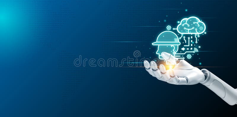 Digital Artificial Intelligence (AI) Interface New Technology Concept ...