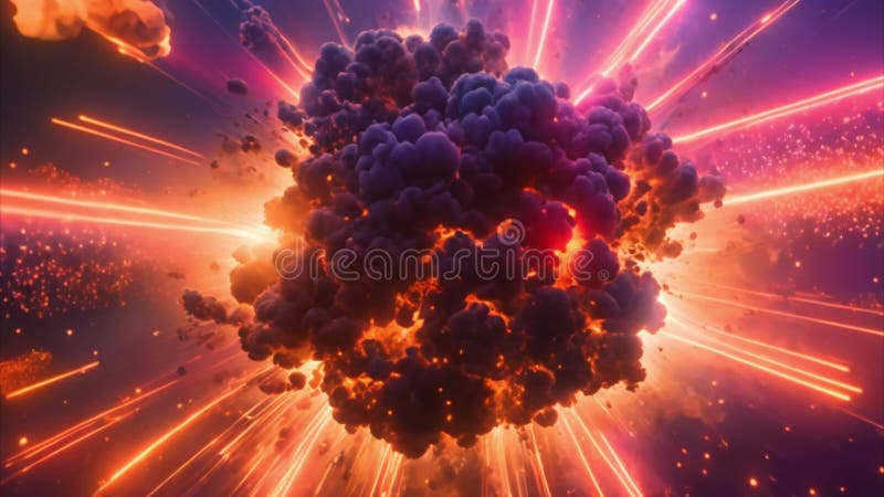 Fireworks and Explosion stock footage. Video of glow - 336013984