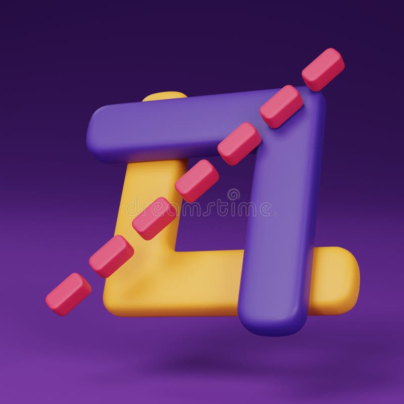 Digital Artistry Unleashed, 3D Crop Tool Icon for Creative Design. 3D ...