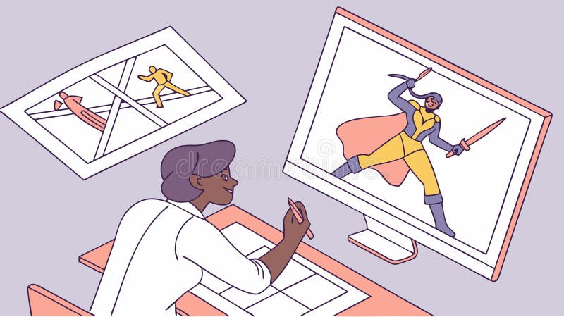 Comic Book Development Stock Illustrations – 1,180 Comic Book ...