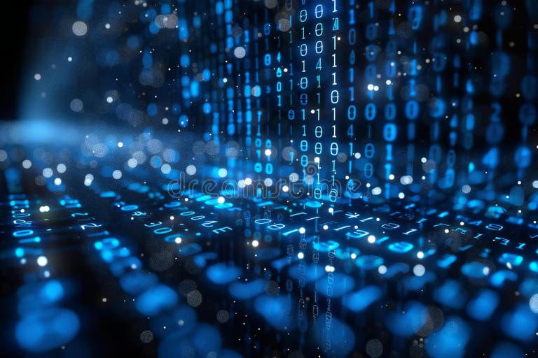 Binary Background Falling Number Stock Illustrations – 1,160 Binary ...