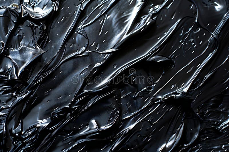 Digital Artwork of Black Texture Made of Shiny Plastic, High Quality ...