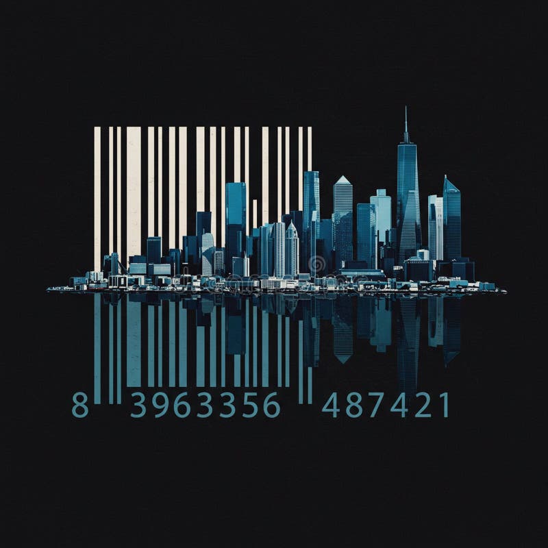 Barcode Merging Stock Illustrations – 11 Barcode Merging Stock ...