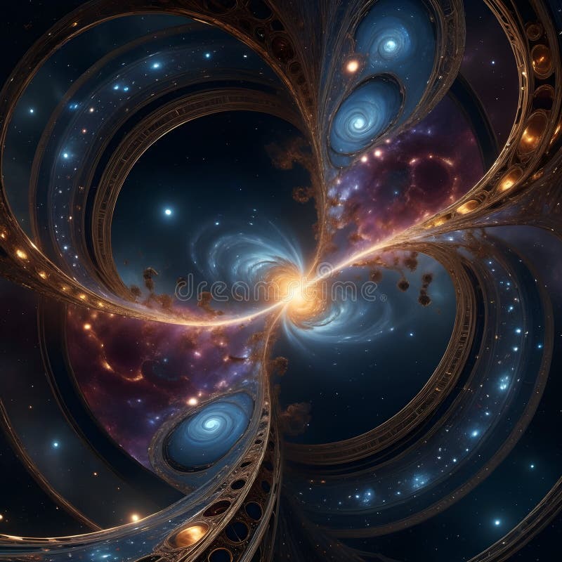 Multiple Galaxies Stock Illustrations – 351 Multiple Galaxies Stock ...