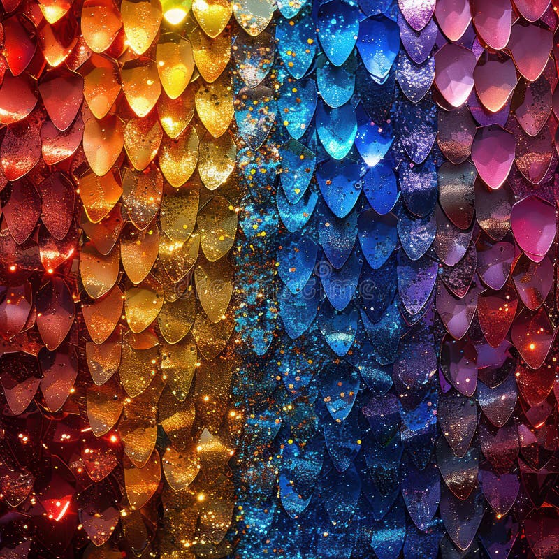 Digital Artwork Featuring a Pattern of Interlocking, Heart-shaped ...