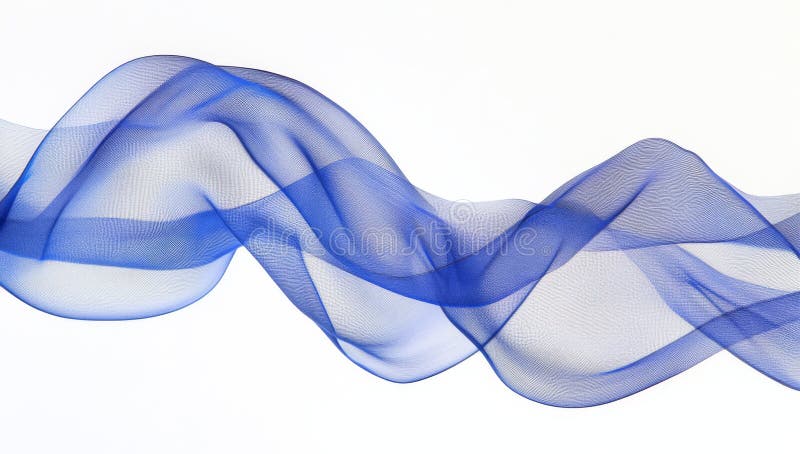A Digital Artwork Gallery Featuring Fluid Blue Abstract Art Presents a ...