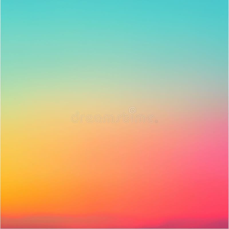 Digital Artwork or Graphic Design with a Color Gradient, Transitioning ...