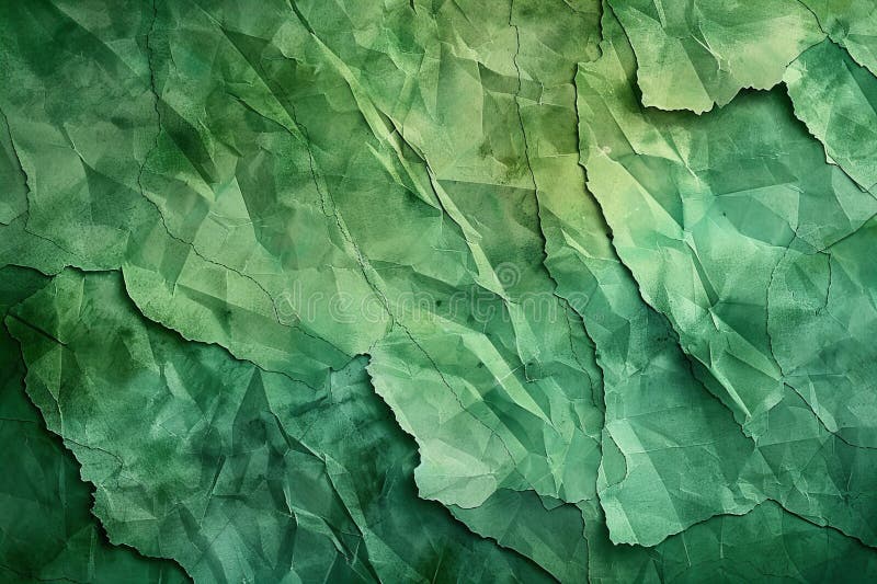 Digital Artwork of Image of a Green Colored Paper Texture, High Quality ...
