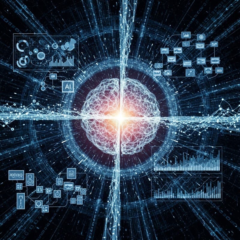 Neural Network Like Structure Stock Illustrations – 4,491 Neural ...