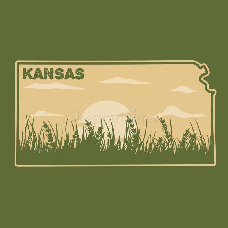 Green Kansas Wheat Stock Illustrations – 17 Green Kansas Wheat Stock ...