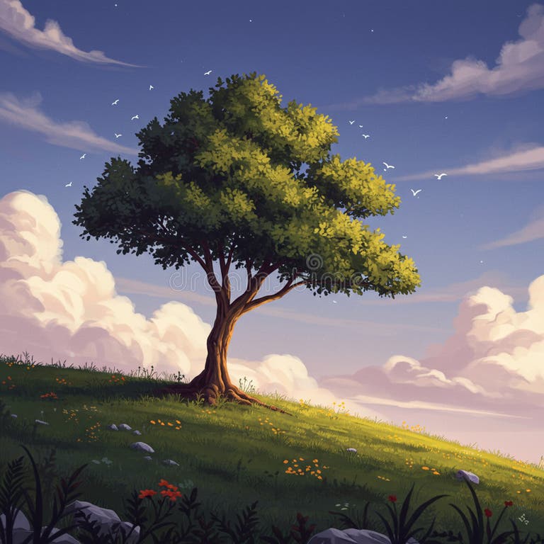Lush Digital Tree Canopy Stock Illustrations – 2,742 Lush Digital Tree ...