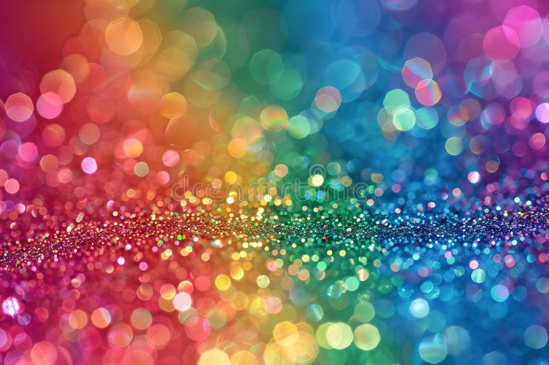 Digital Artwork of Rainbow Glitter, Sand Texture Background, Shiny and ...