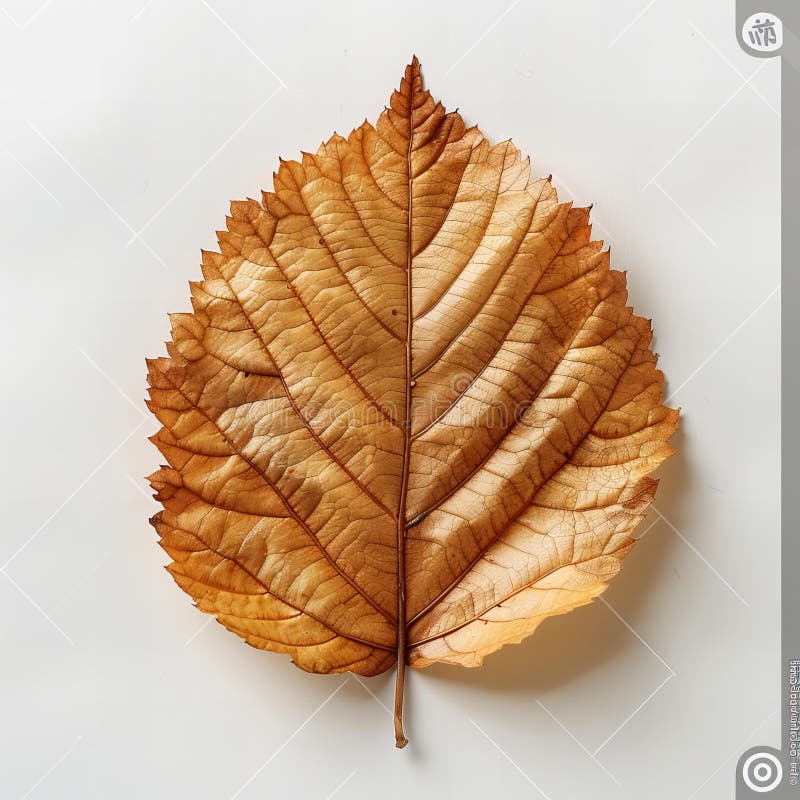 Digital Artwork of Studio Style , One Leaf, Hyper Realistic , Isolated ...