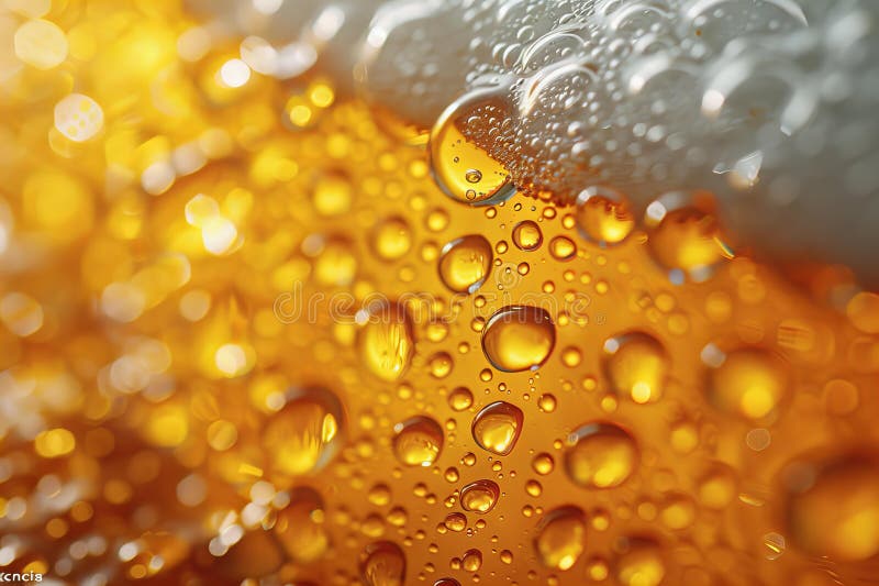 Up Close Shot of a Beer Being Served, High Quality, High Resolution ...