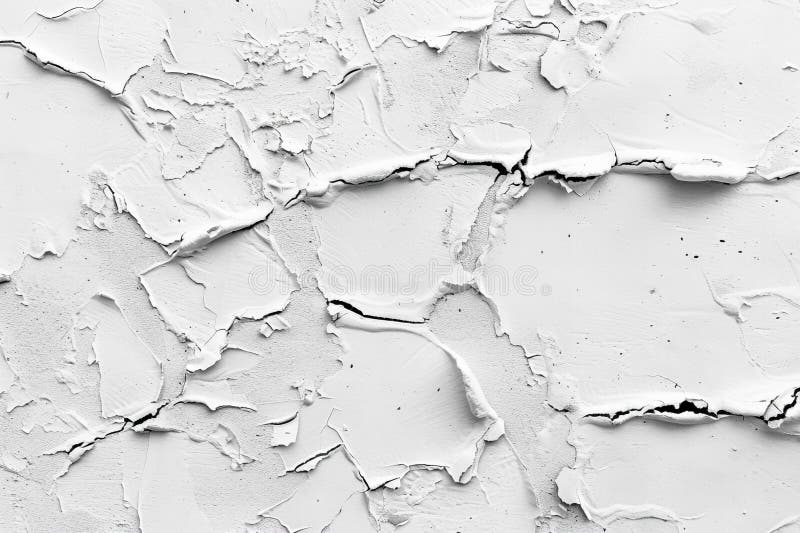 Digital Artwork of White Wall Background, White Plaster Texture. Abstract Rough Concrete Surface ...