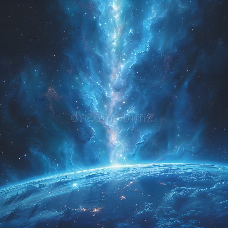 Digital Atlas: a Minimalist Map of Our Planet Stock Illustration ...