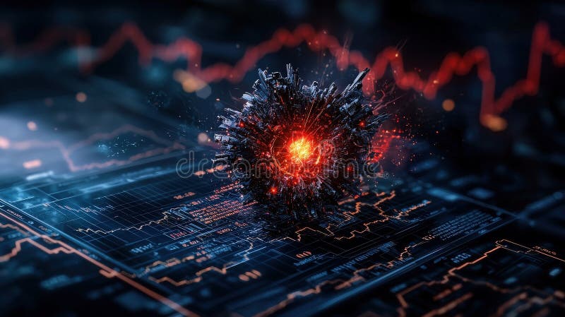 Digital Attacks on Financial Hubs Global Markets Data Visualization ...