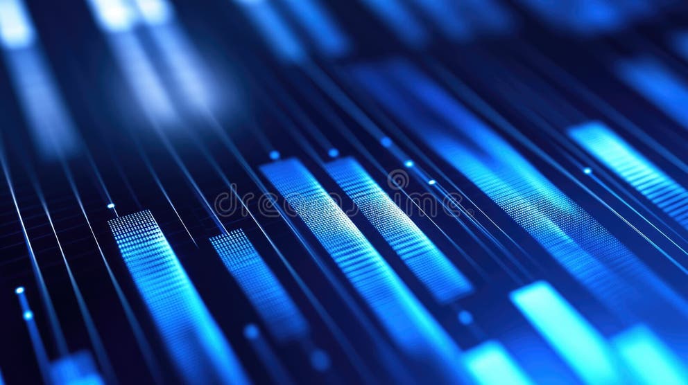 Digital Audio Interface with Multiple Inputs and Outputs Stock Image ...