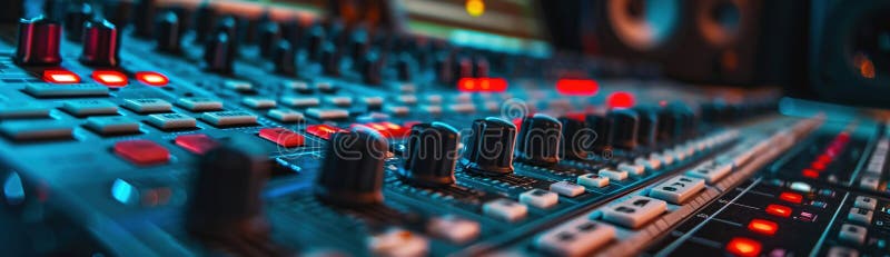 Digital Audio Workstation Displaying a Complex Arrangement of Tracks ...